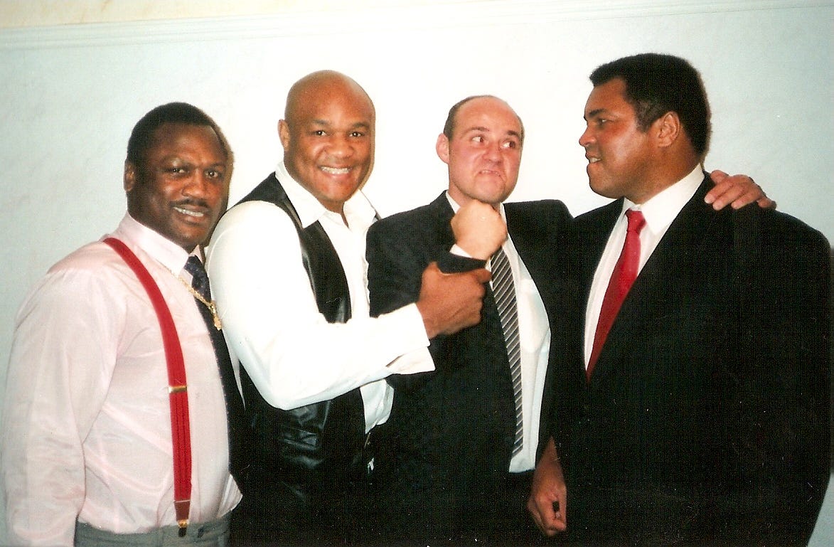 Muhammad Ali And Joe Frazier Friends