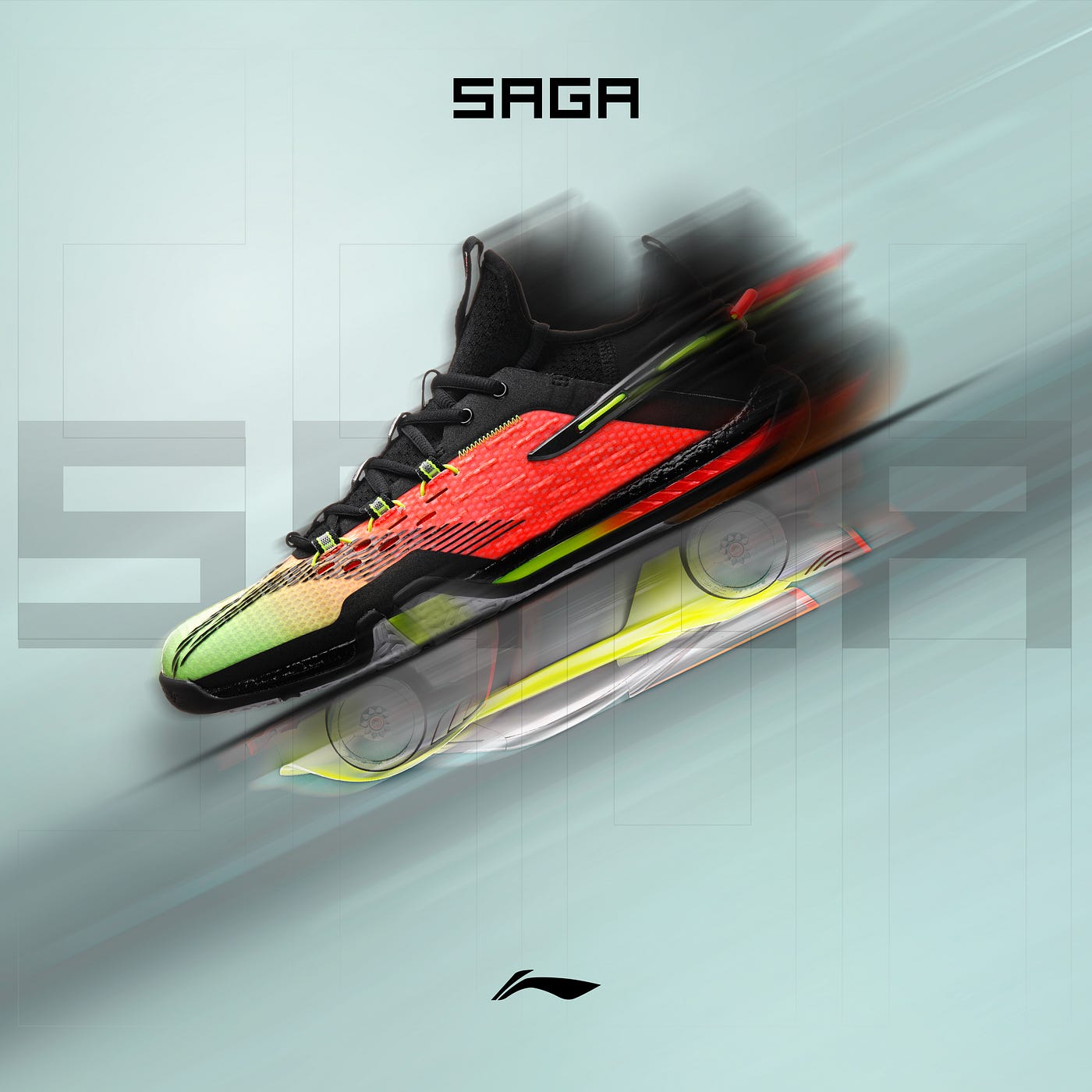 Li Ning Badminton Shoes Saga
