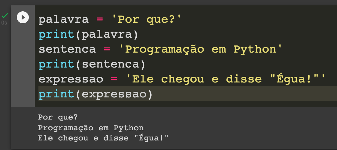 O Que Vem Circula Entre Aspas