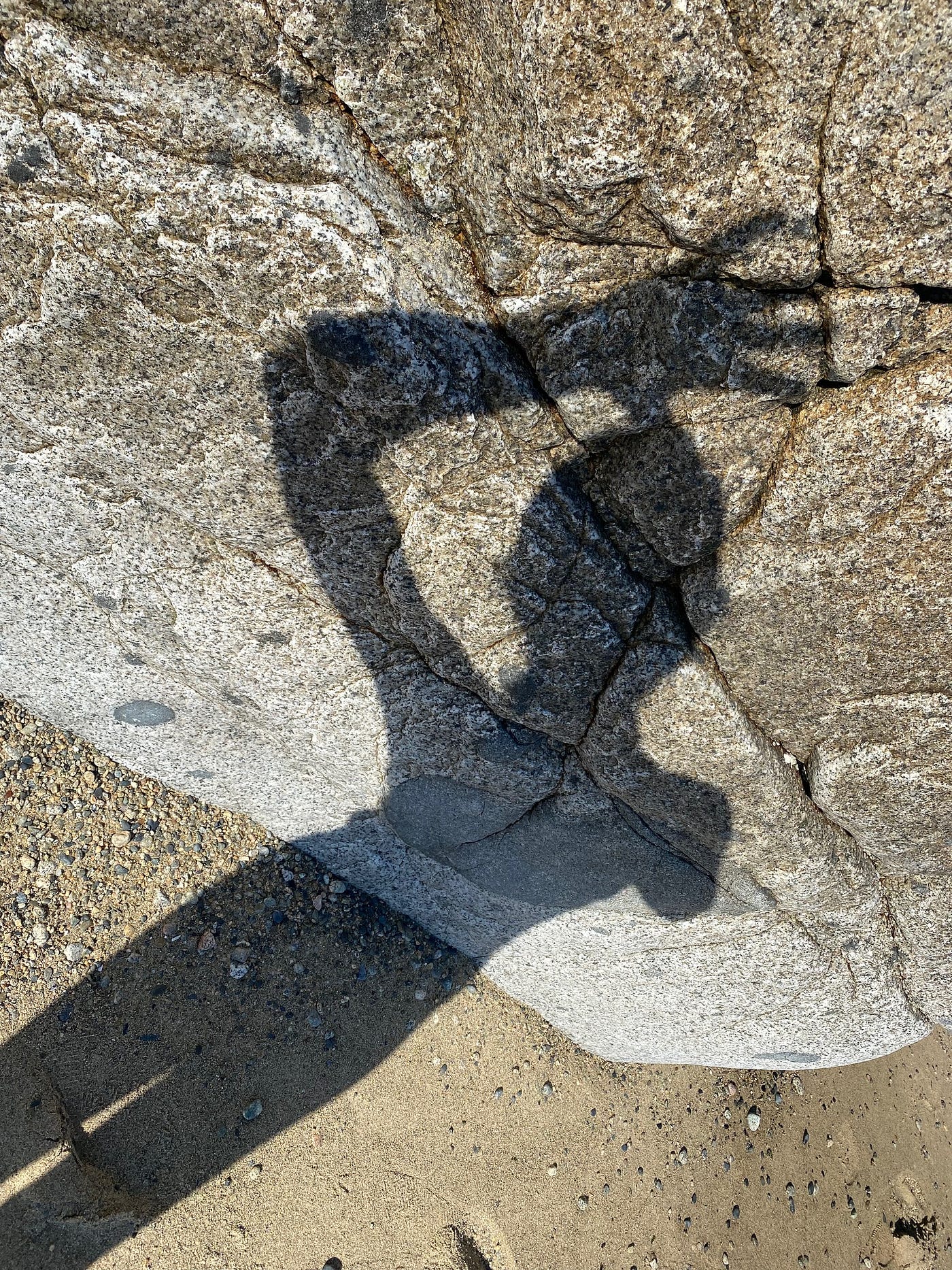Two People Playing Shadow