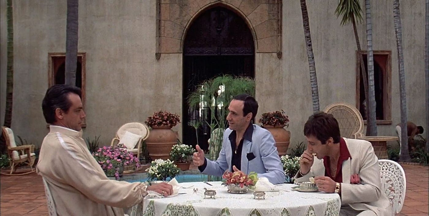 Scarface Tony And Sosa Al Pacino As Tony Montana And Pau…, 43% OFF
