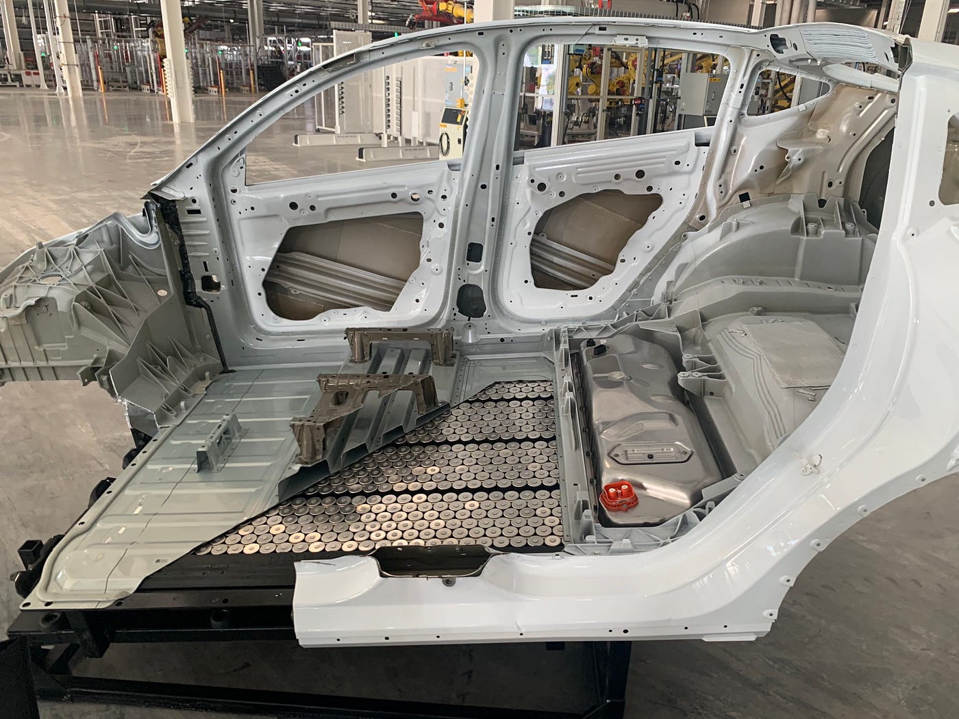 Structural battery tesla store
