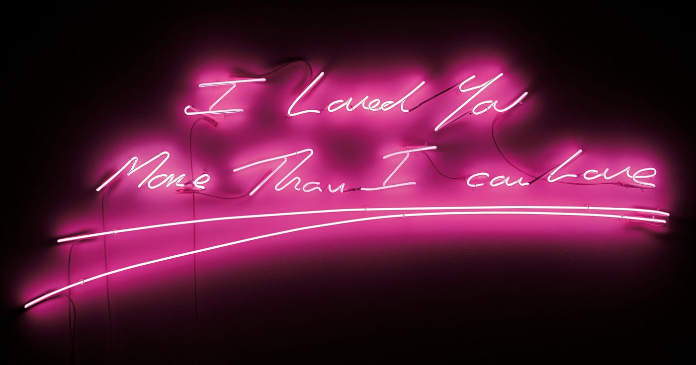 Tracey Emin Neon Trust