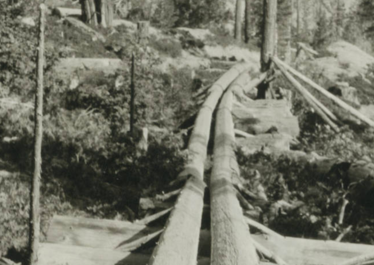 Logging Flume Pictures