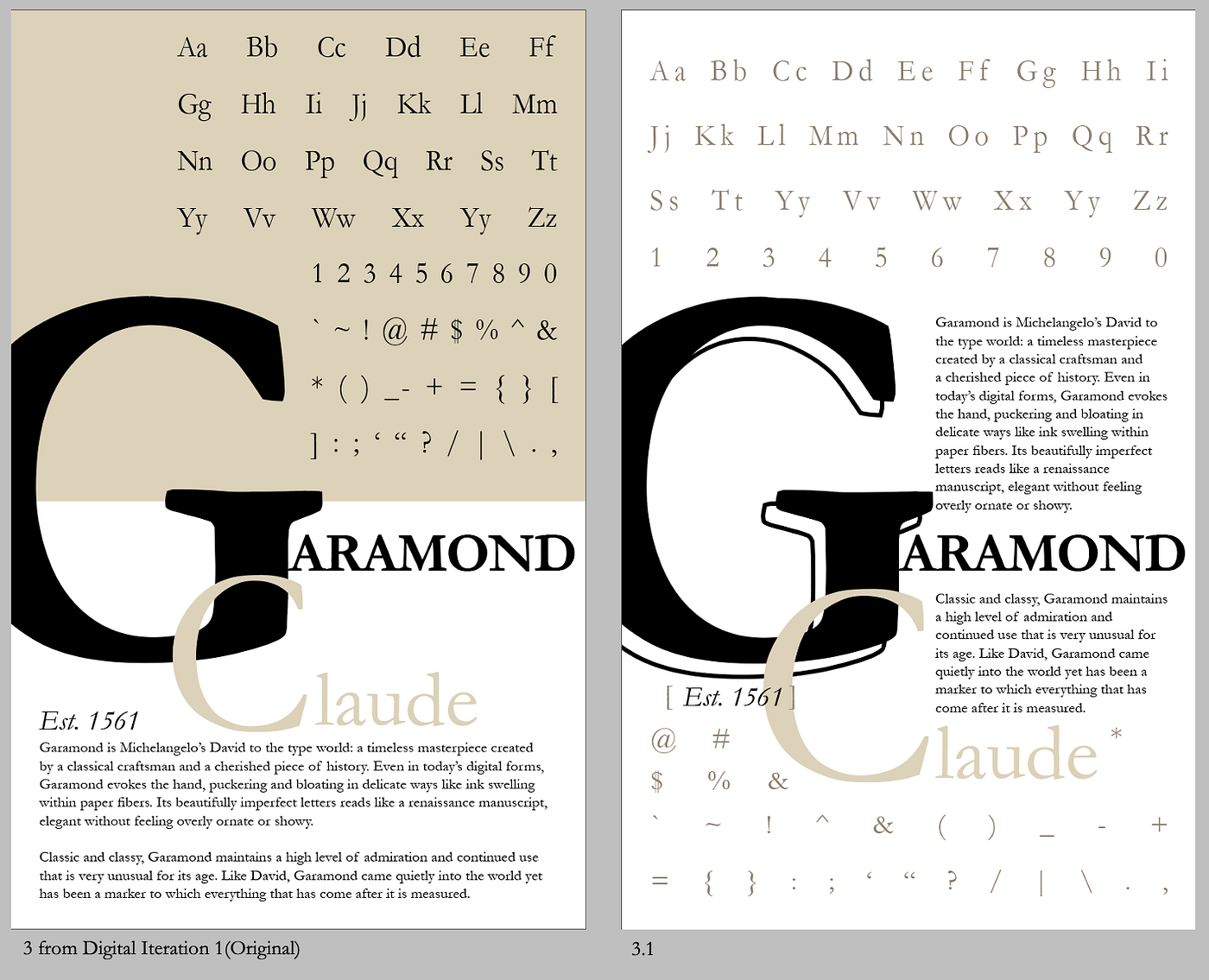 Cartel De Fuente Garamond GitHub Nicoverbruggen/nv Garamond: Tweaked