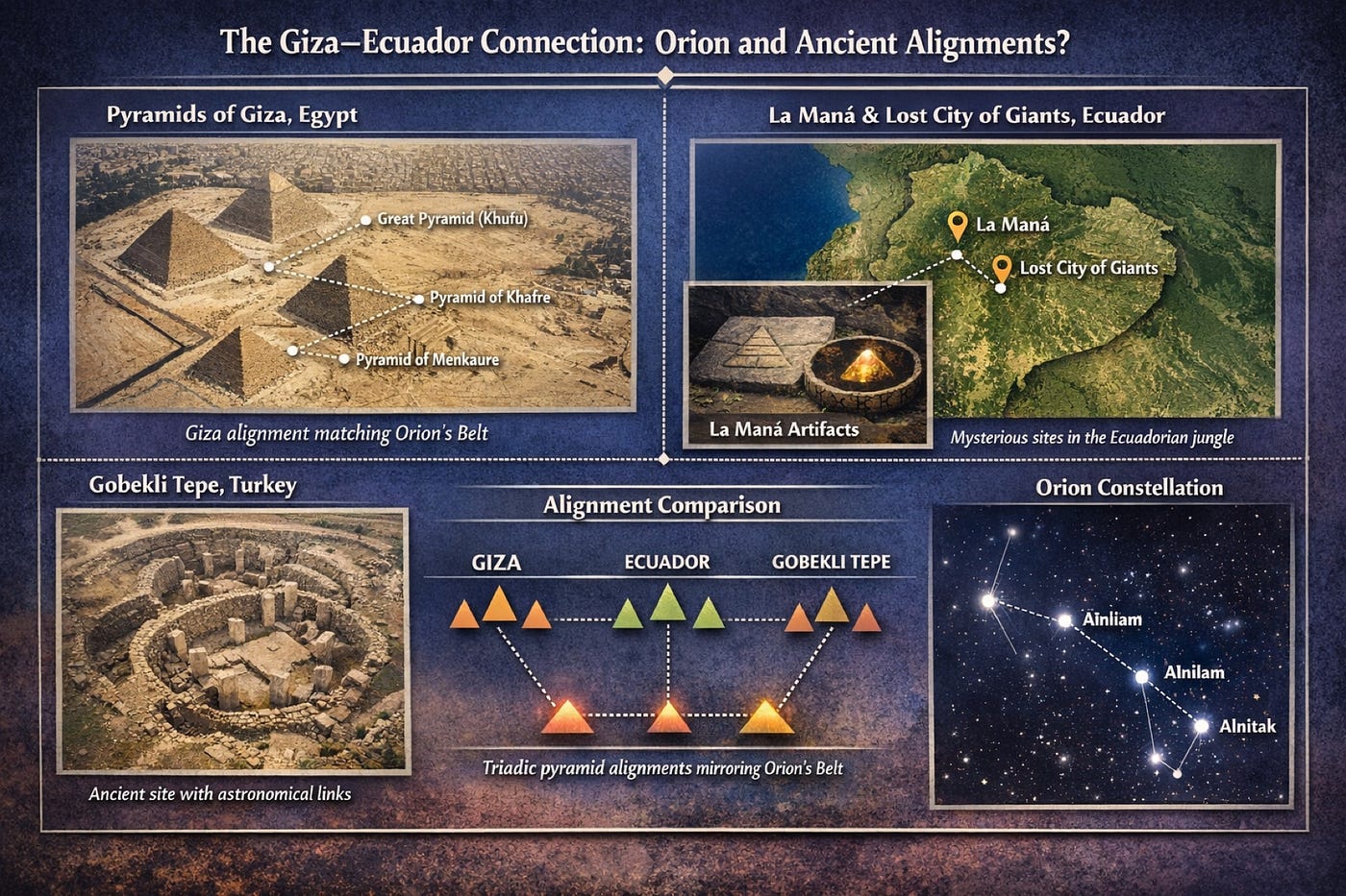 Orion's Belt Theory