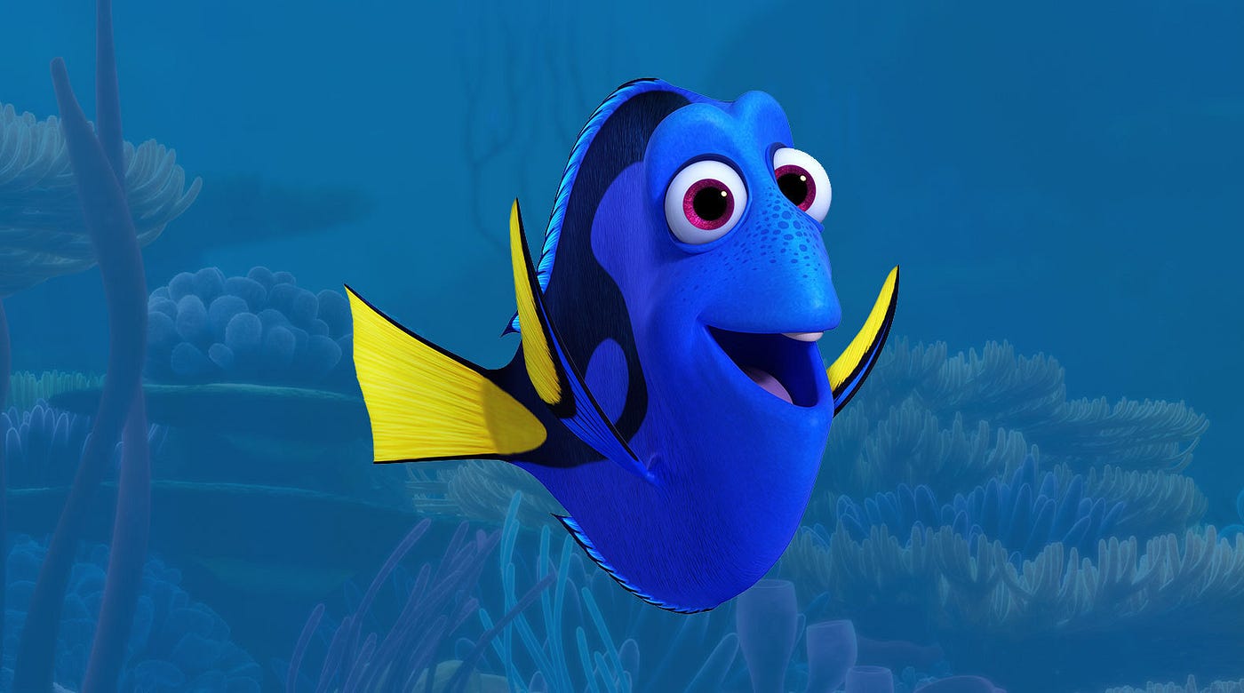 Dory Just Keep Swimming Facebook Cover