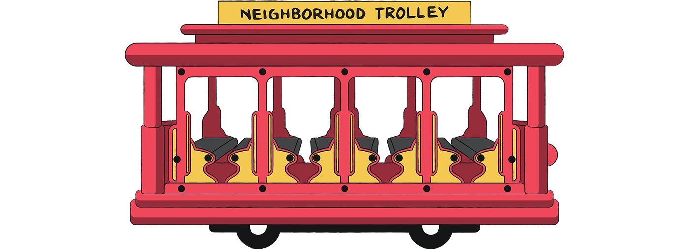 Mister Rogers Neighborhood Trolley