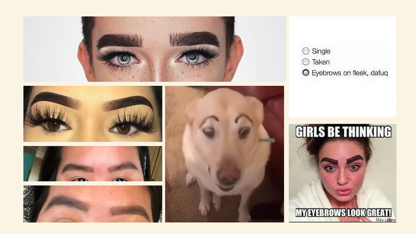 Dafuq Fleek On Eyebrows