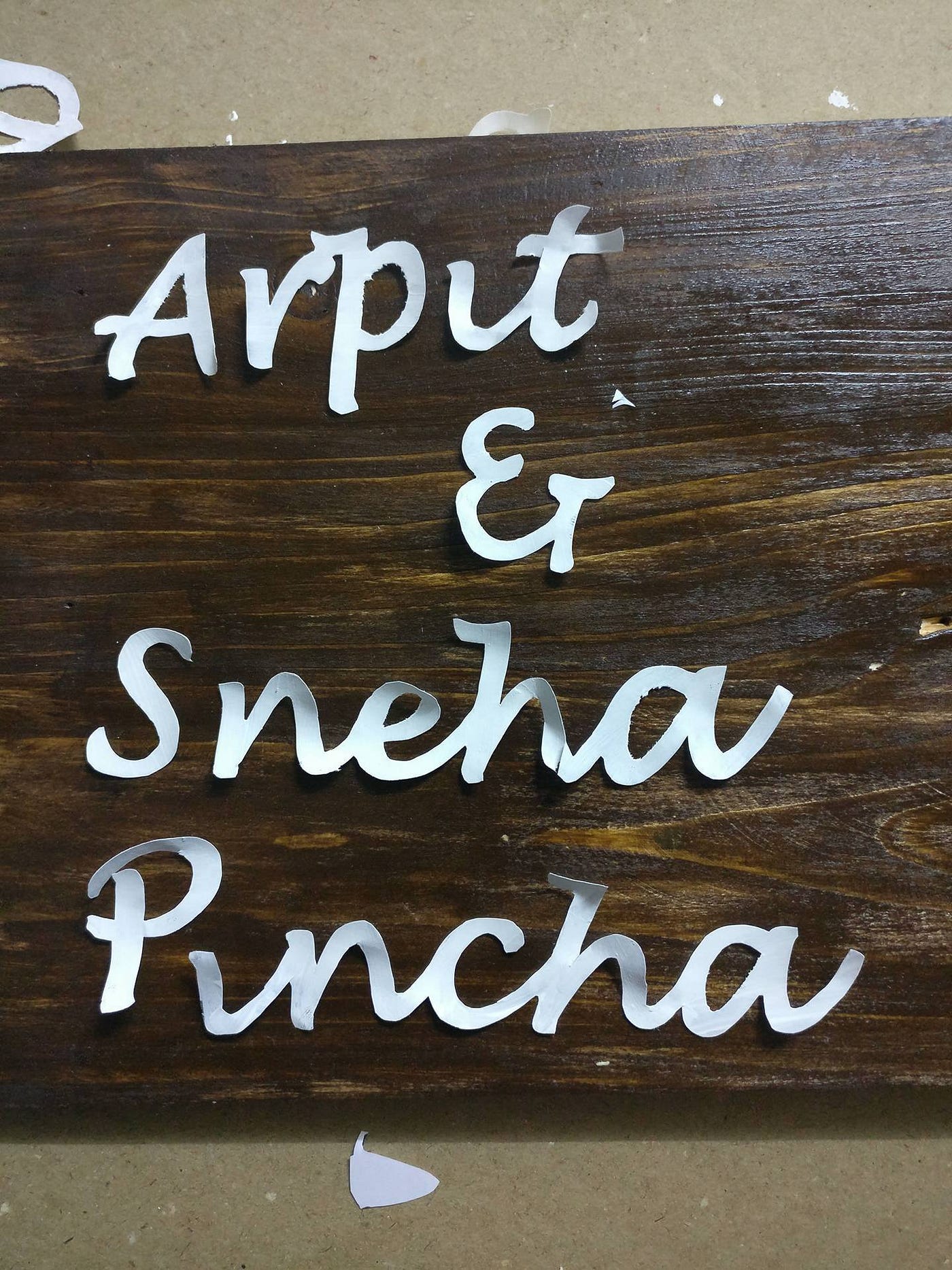 Name Plate Ideas Diy