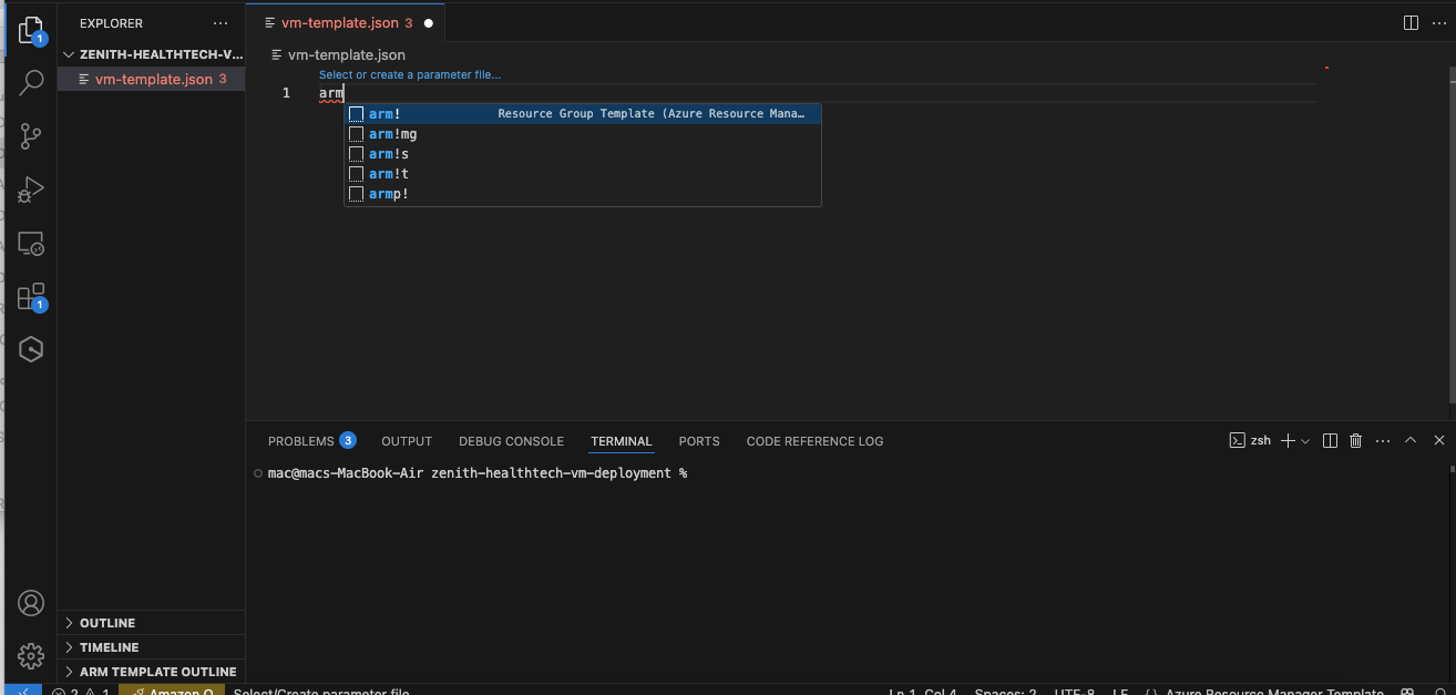 Deploy An Azure Vm From A Custom Image Using Arm Templates Configuring