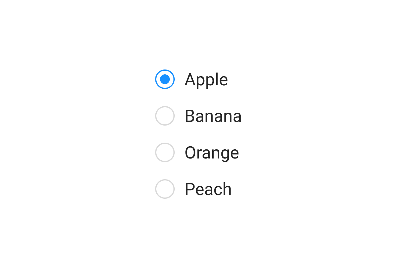 Examples Of Radio Buttons Examples Of Radio Buttons