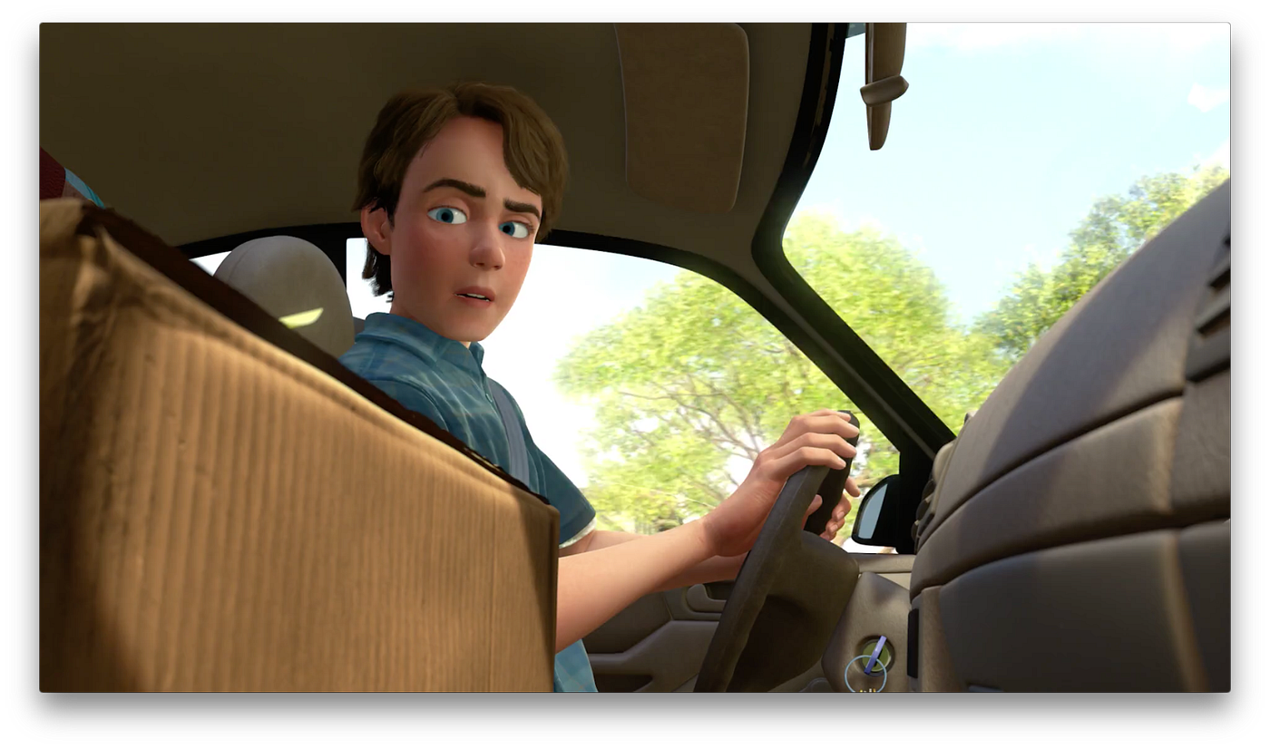 Toy Story 3 Andy College