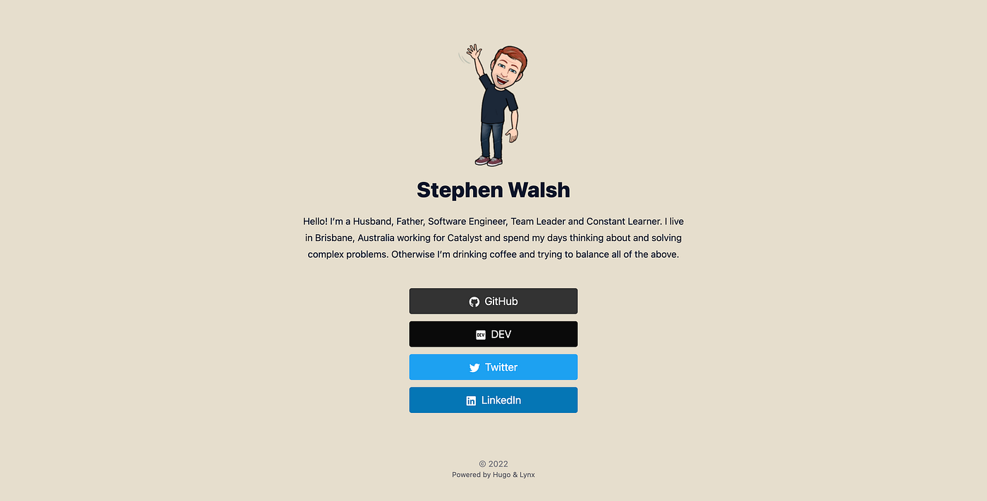 Twitter Profile Page 2022