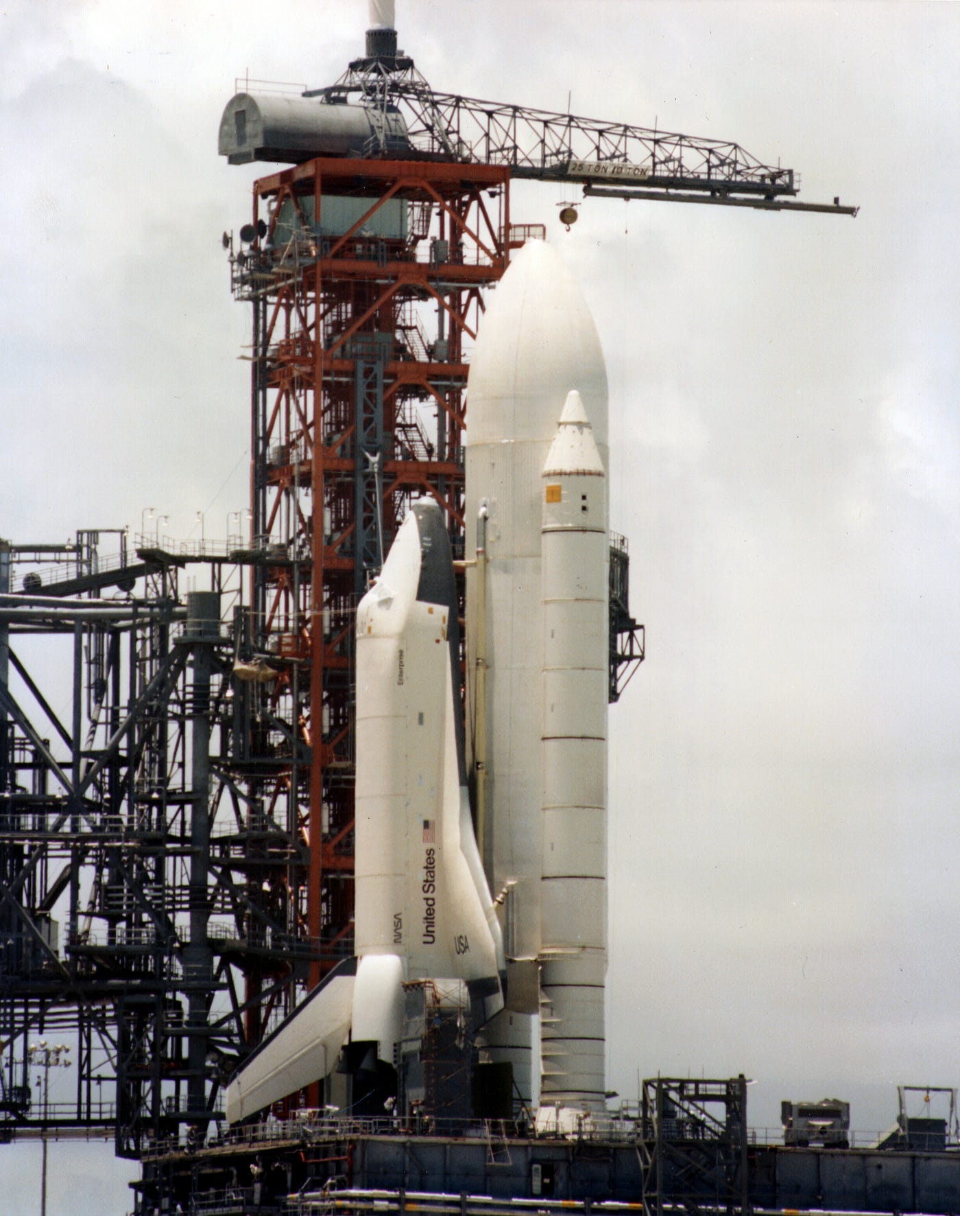 Enterprise Space Shuttle Tile