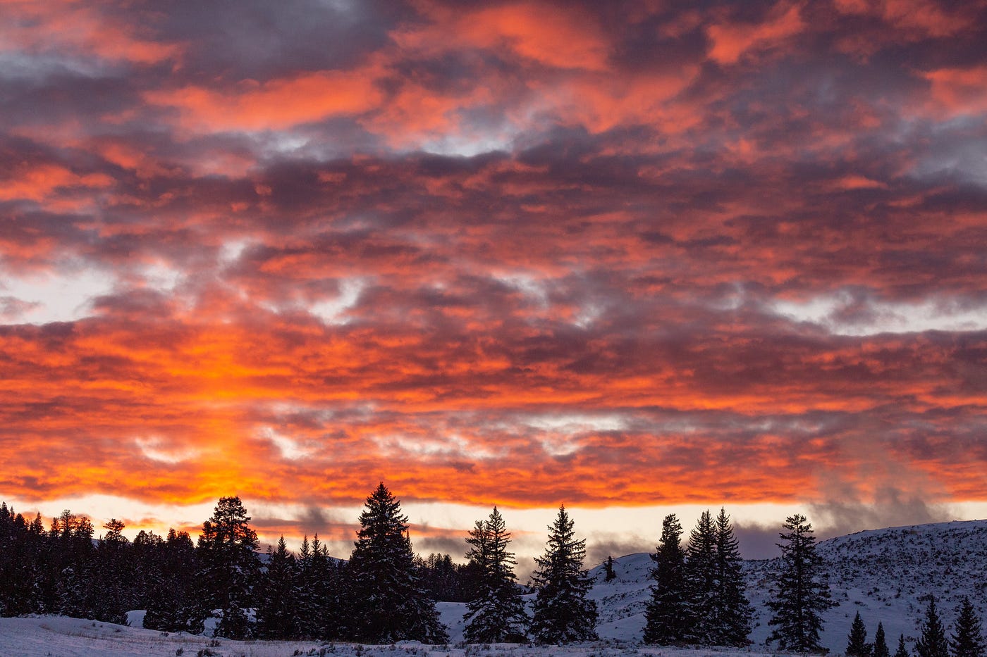 Yellowstone Sunset