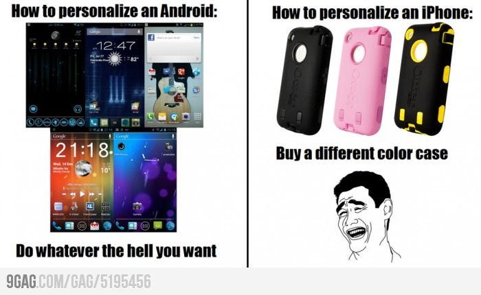 Iphone 6 Vs Android Meme