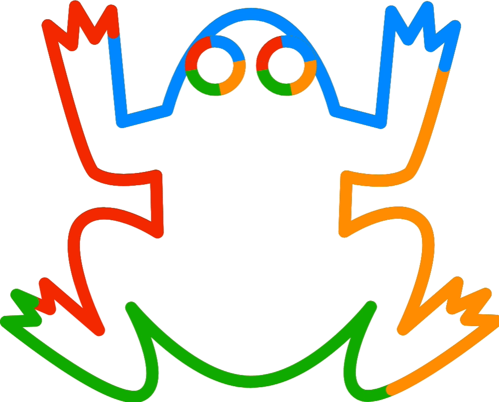 Rainbow Toad Gif