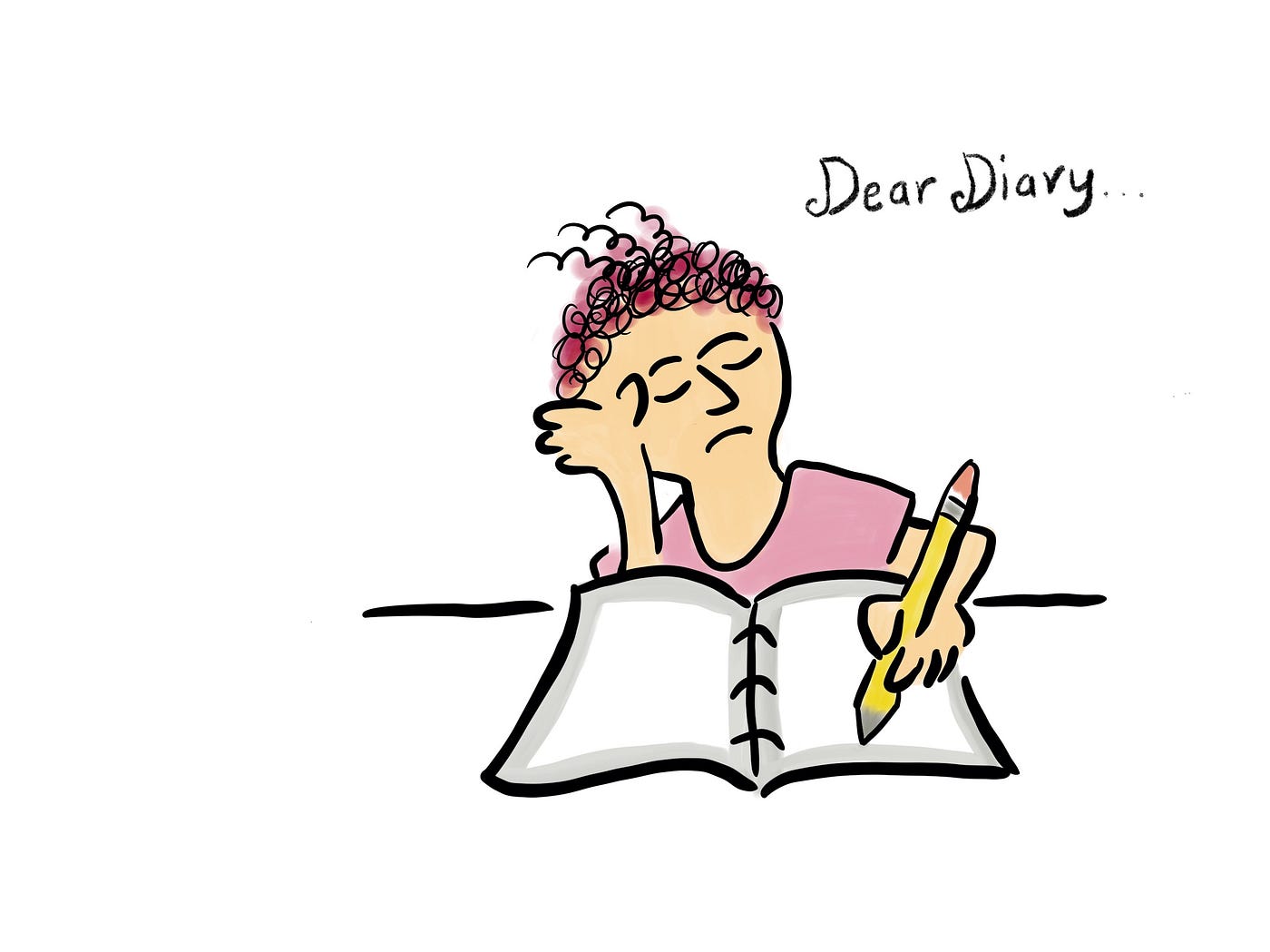 Dear Diary Clipart