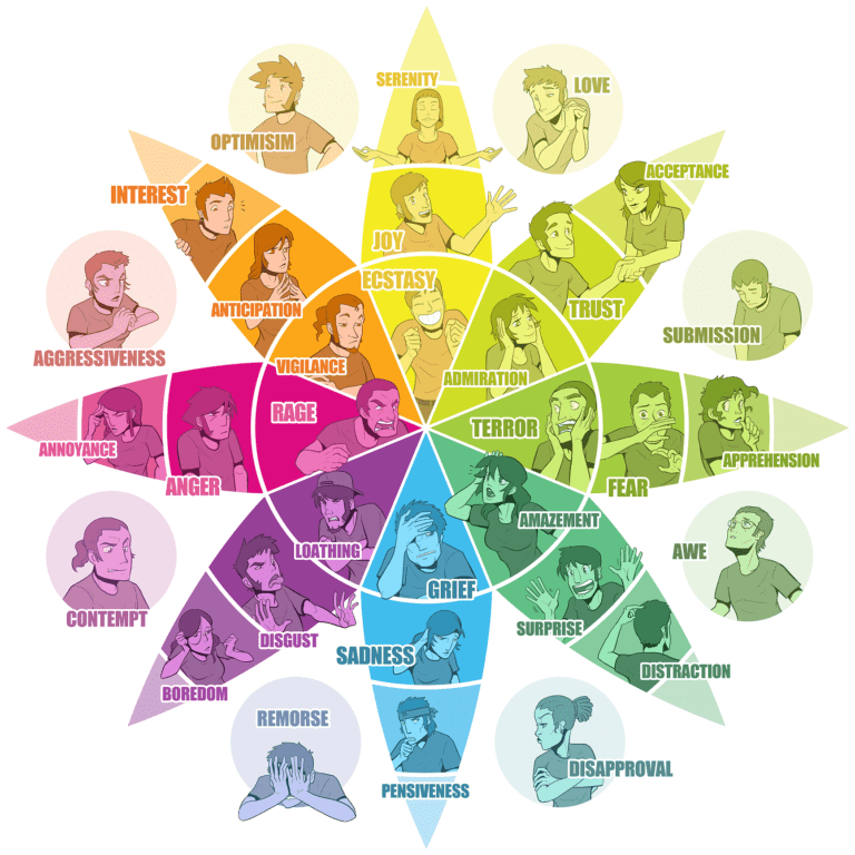 Roda Das Emoes Saiba Como Identificar Os Sentimentos Cuida