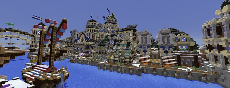 Columbia Bioshock Minecraft