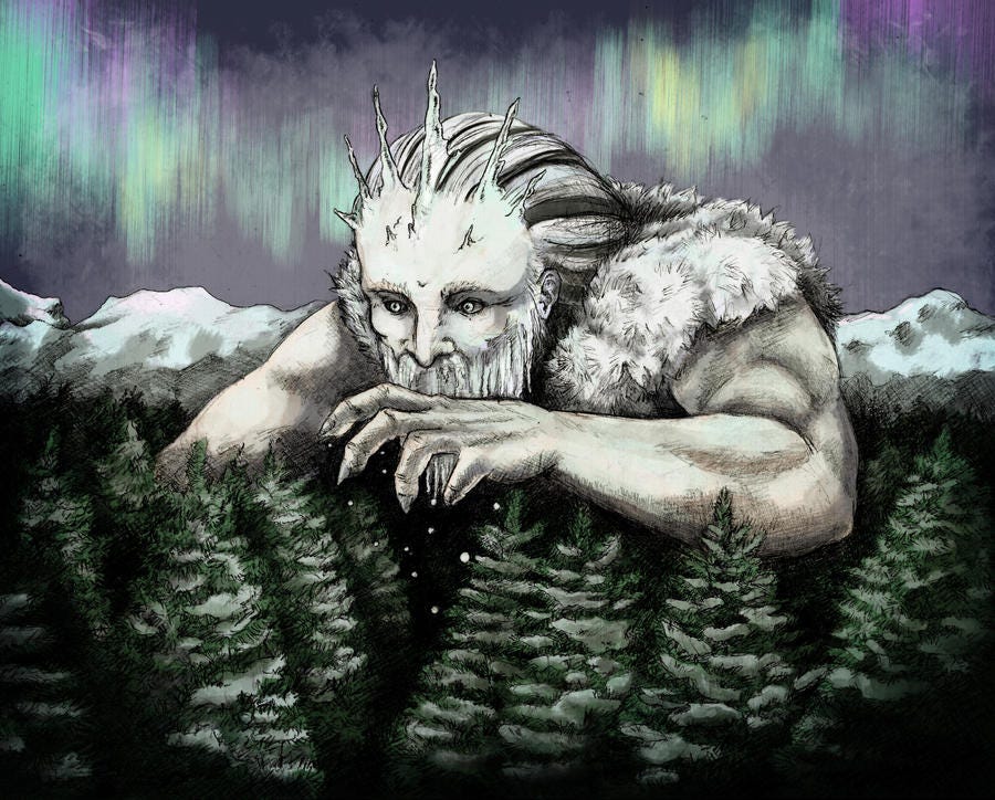 Norse Giant Ymir Norse Mythology