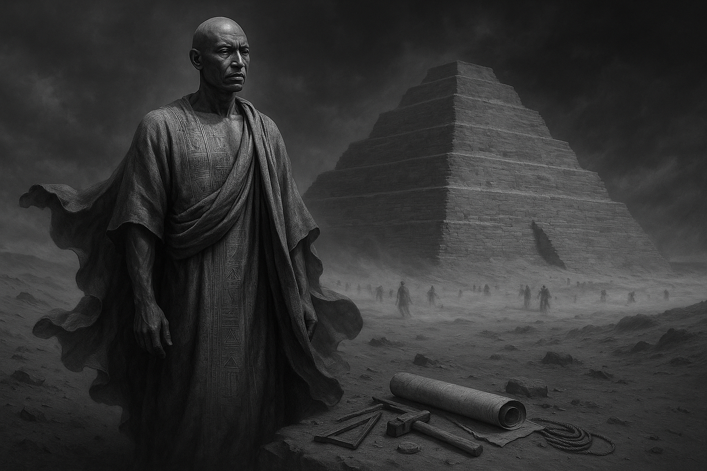 Ancient Pyramid And The Black Man Pyramid Explorer — Ancient World