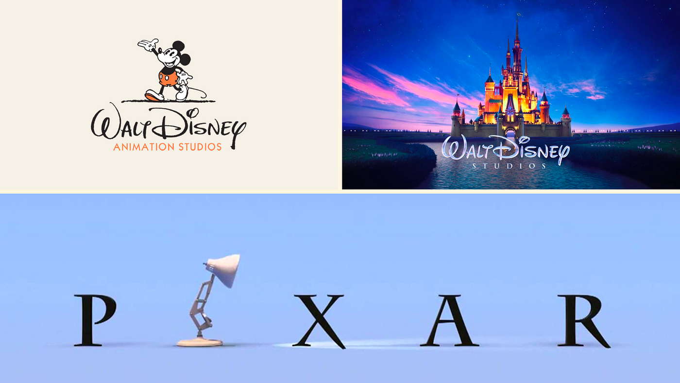 Disney Pixar Logo Castle