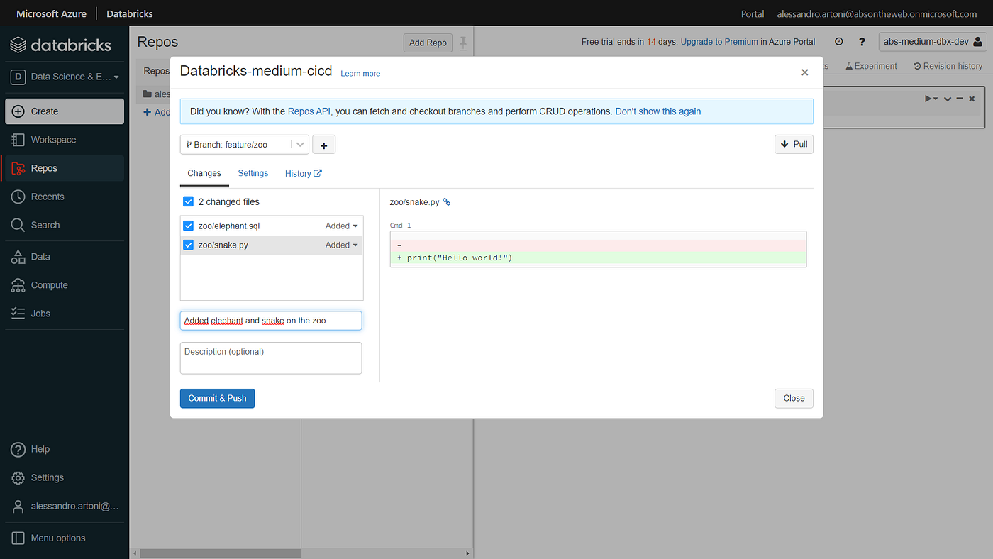 CI/CD On Azure Databricks Using Azure DevOps By Alessandro, 41% OFF
