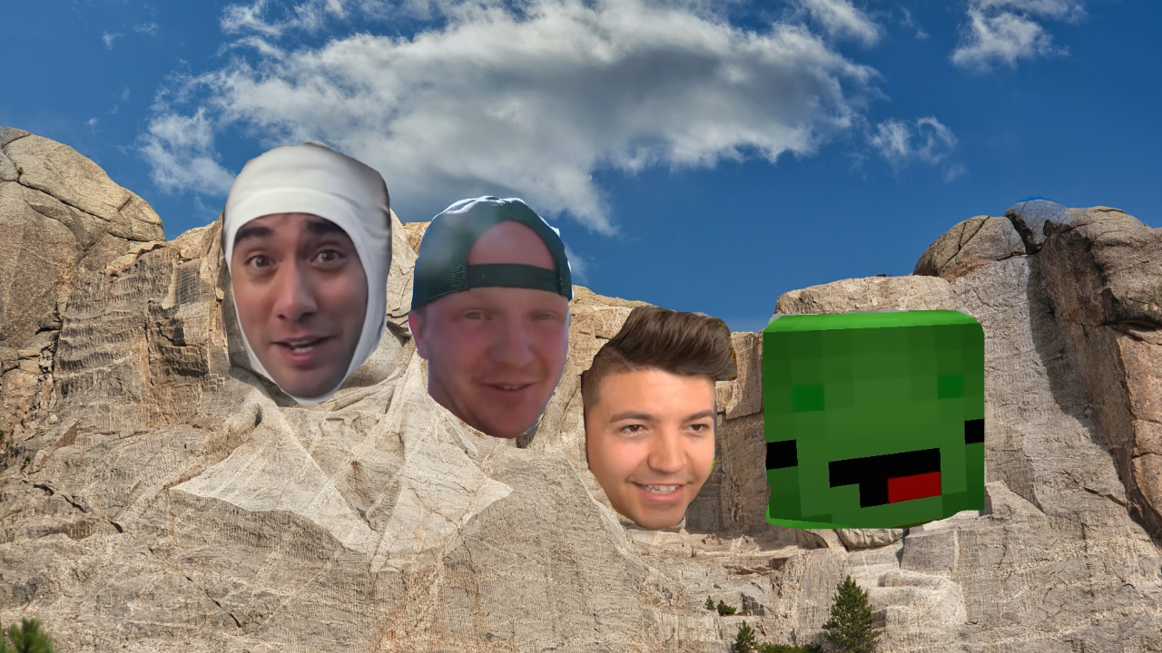 Kitten Version Mount Rushmore