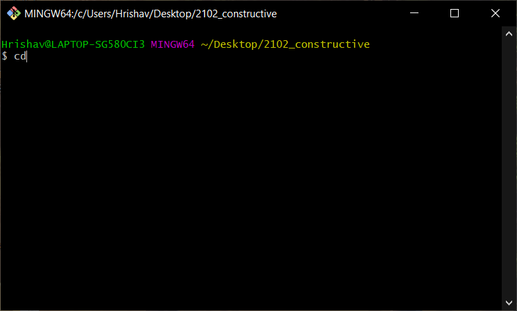 Upload Files In Github Using Git Bash Terminal Creating Git Bash In