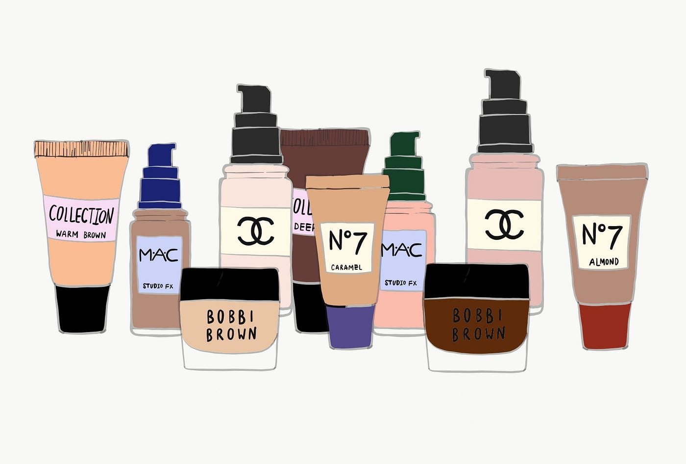 Makeup Illustration Tumblr