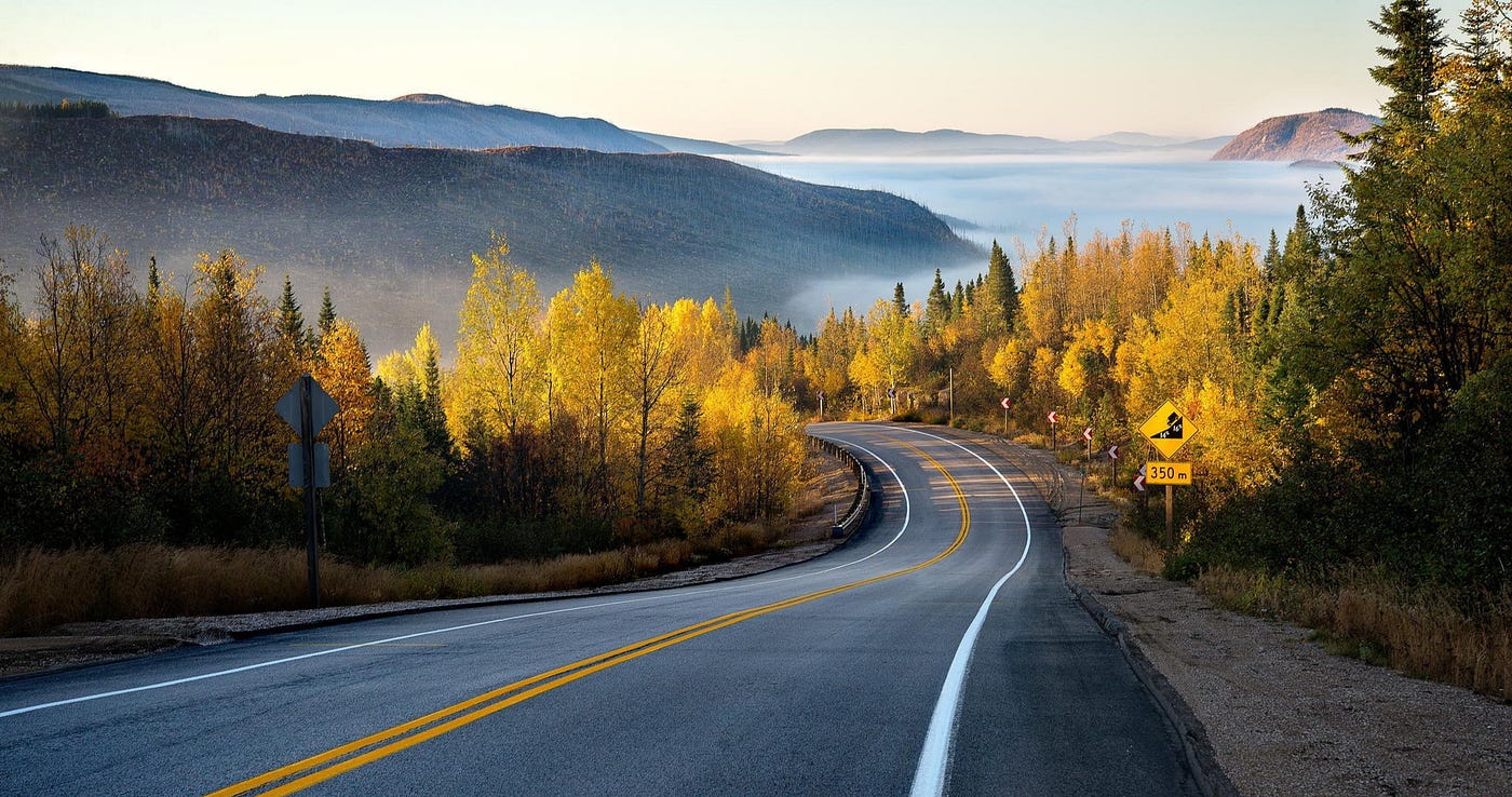 American Road Wallpaper