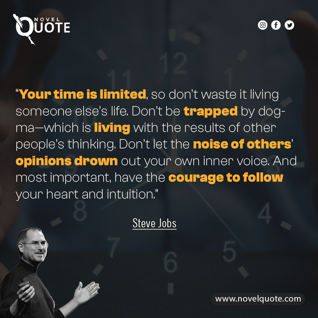 Steve Job Life Quotes