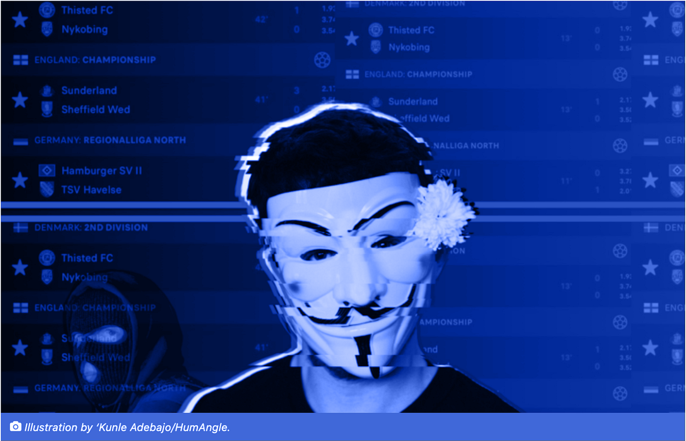 Anonymous Mask Facebook Cover