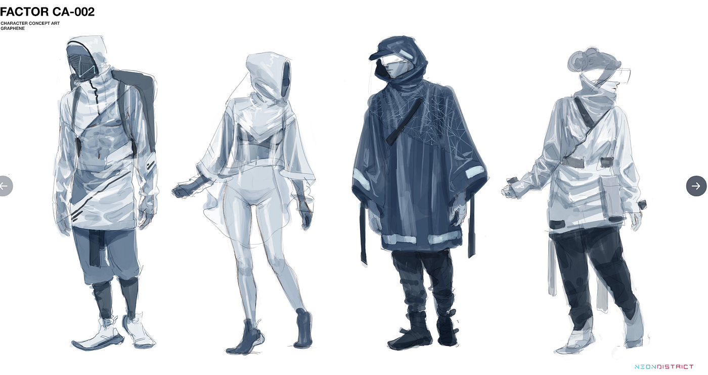 Hooded Character Concept Art