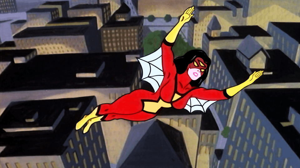 Evil Spider Lady Cartoon