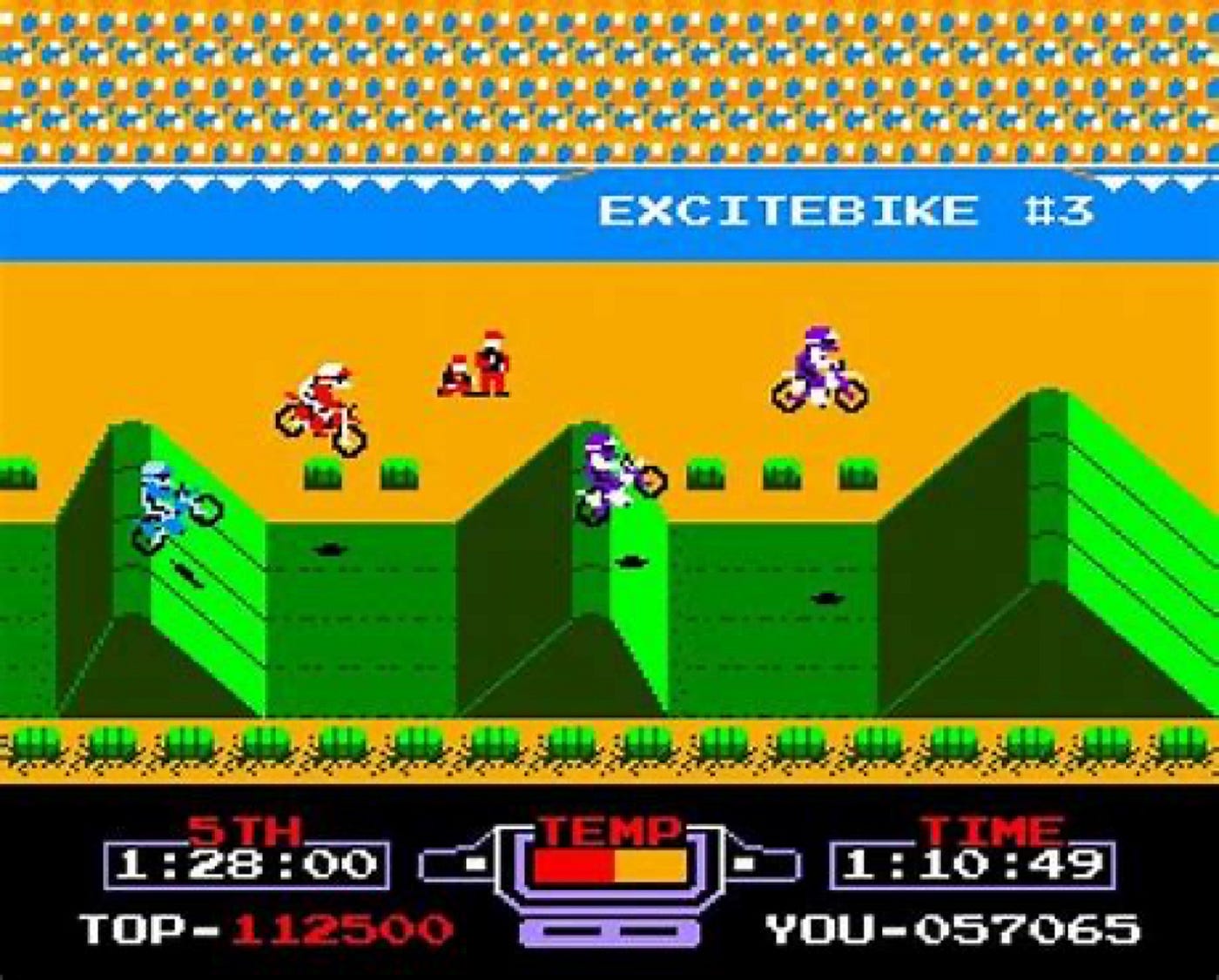 The Super Days of NES Excitebike 1985 by Billy Hartong Fanfare
