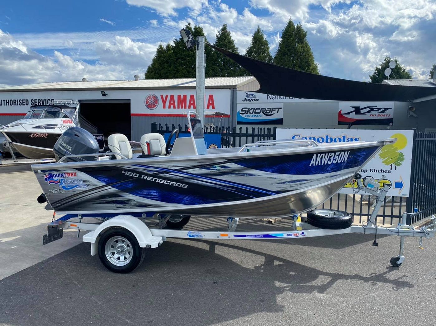 Aluminum Boat Graphics Wraps