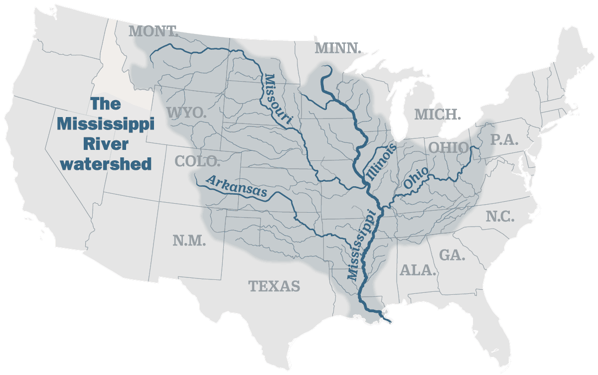 Mississippi River History Mississippi River Map Length History Mississippi River History Mississippi River Map Length History