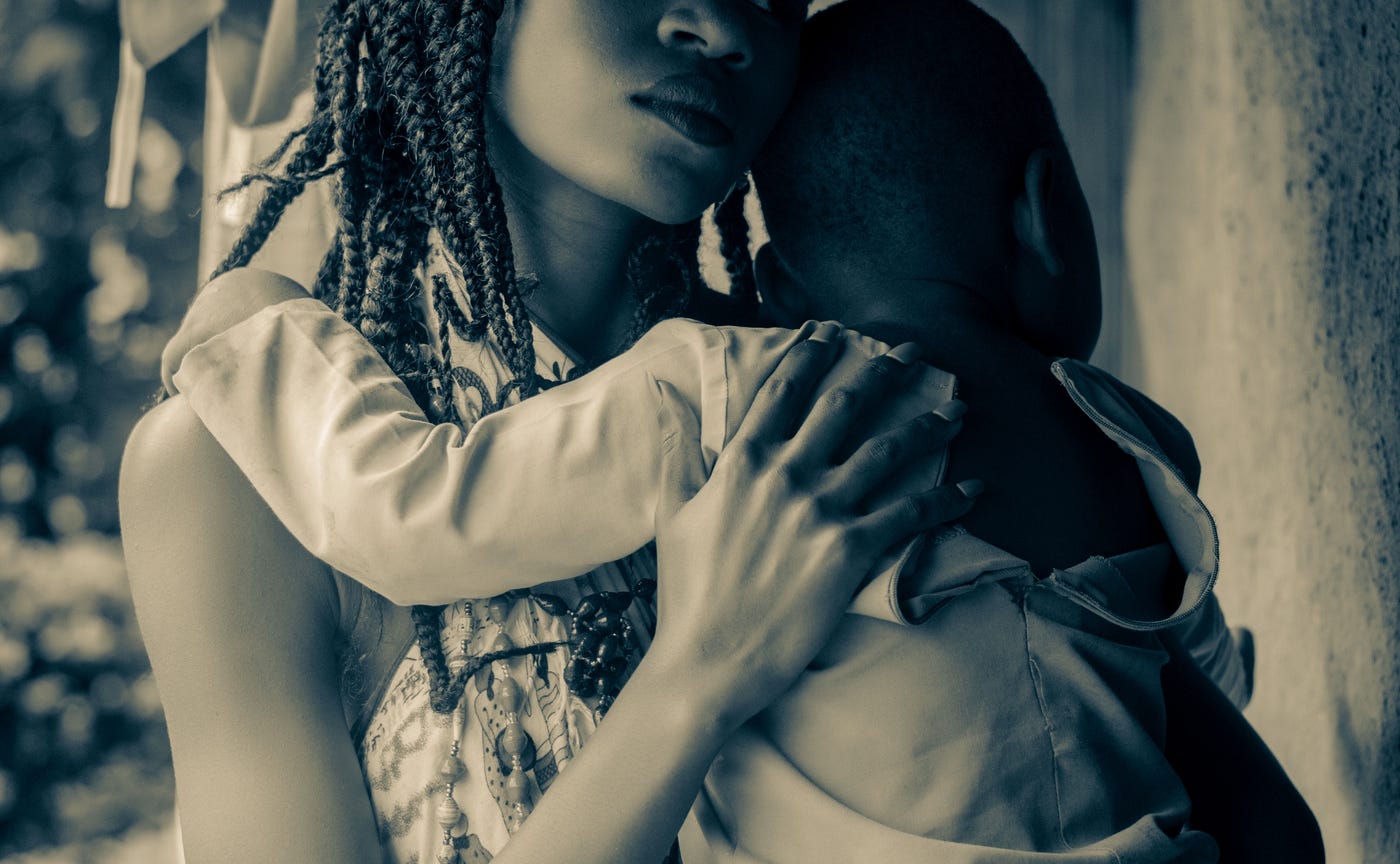 Depressed Black Woman