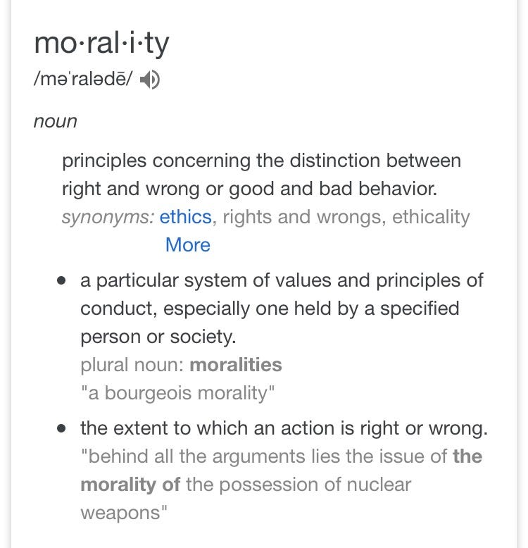 Right Vs Wrong Ethics Right Vs Wrong Ethics