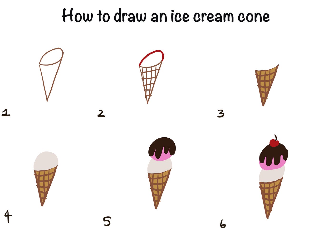 Fun 2 Draw Ice Cream