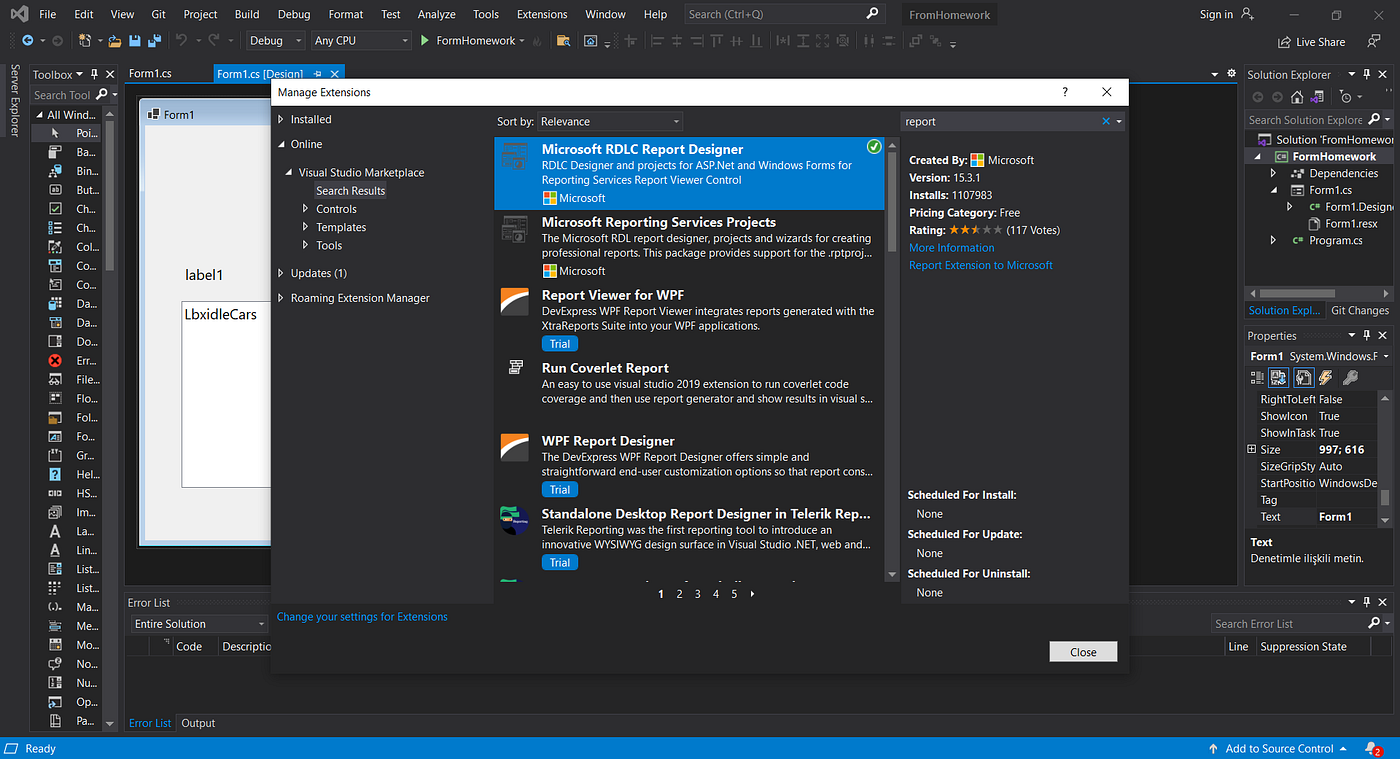 Reportviewer Visual Studio 2010 Video 3 De 14 Youtube Use The Python