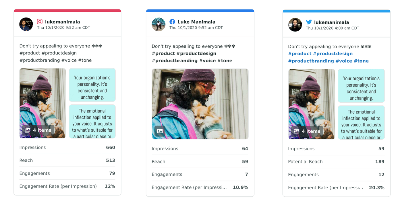 Instagram Page Ideas