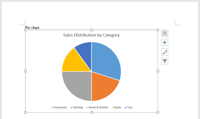Pie Charts In Word