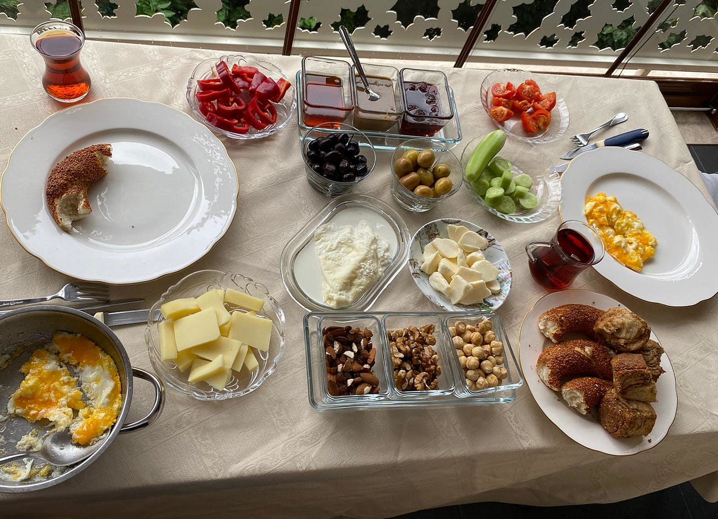 Turkish Breakfast Food