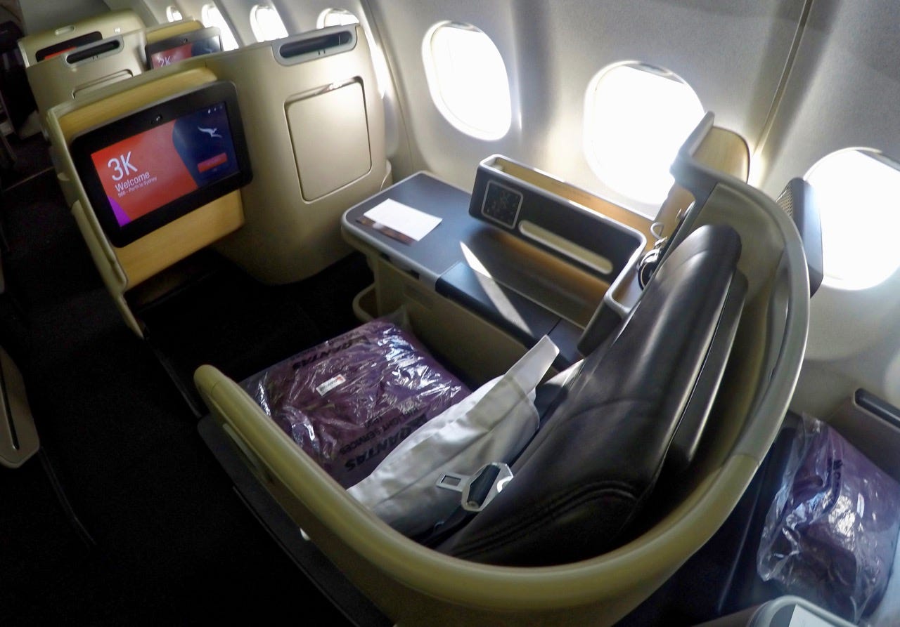 Qantas Domestic Business Class