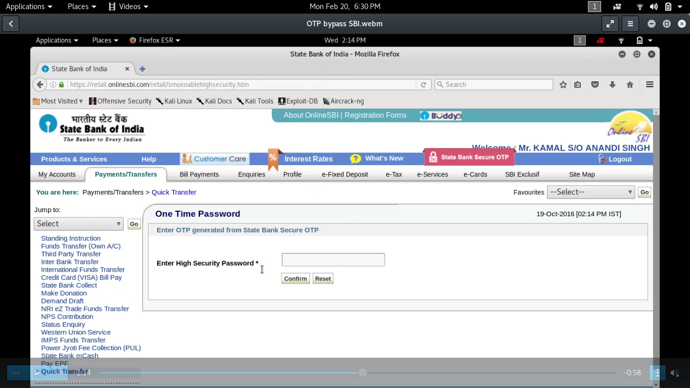 State Bank India Online