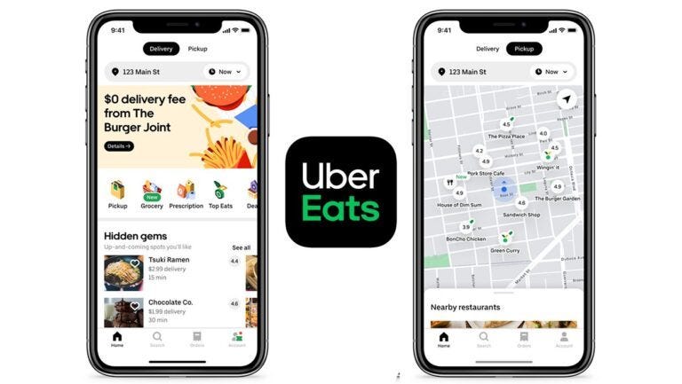 Uber App Screenshots